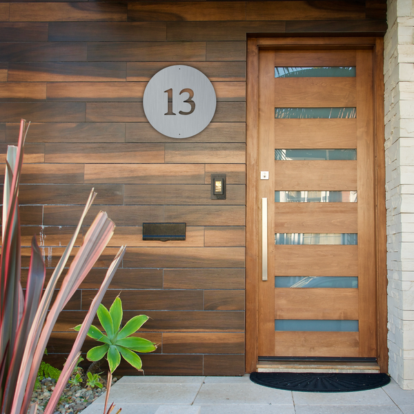 Circle Address Monogram - ZanVos