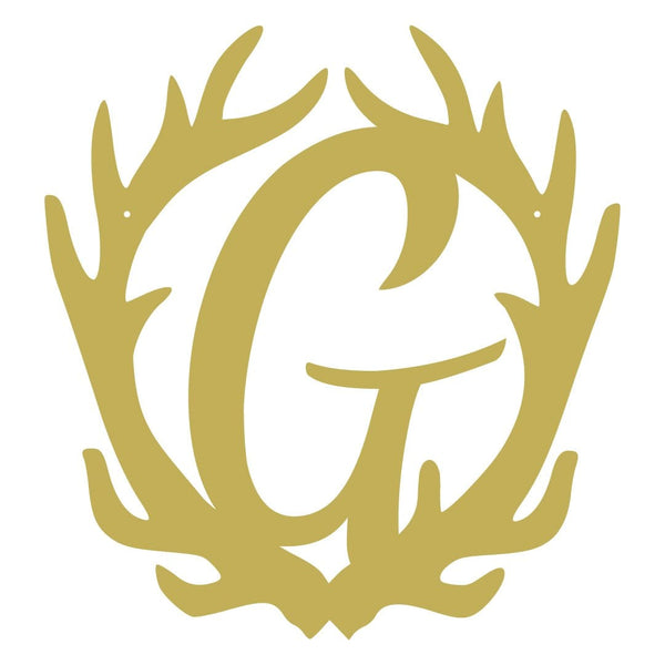 Initial Antler Monogram - ZanVos