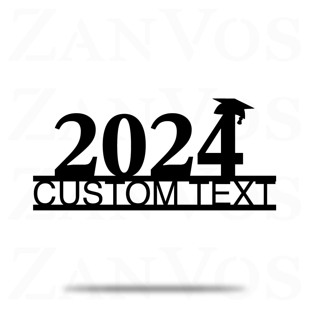 2024 Graduation Monogram - ZanVos