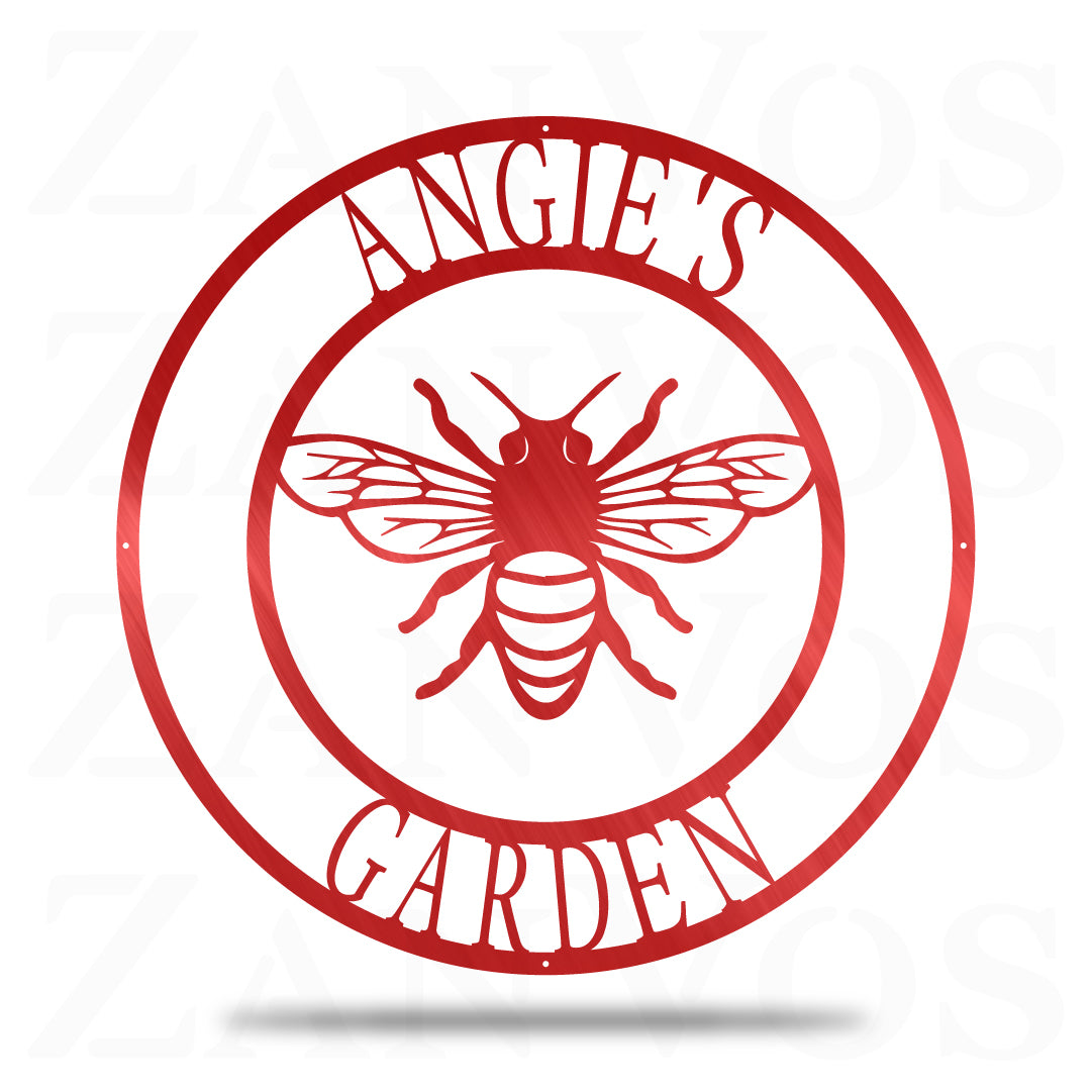 Bee Monogram - ZanVos