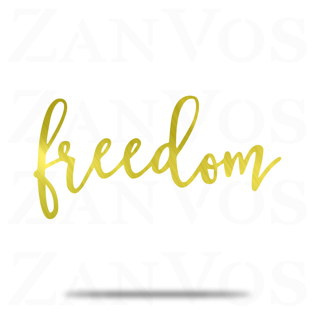 Cursive Freedom - ZanVos