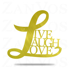 Cursive Live Laugh Love - ZanVos Cursive Live Laugh Love - ZanVos