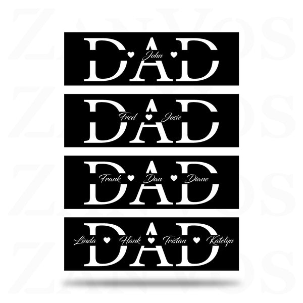 Dad Monogram - ZanVos