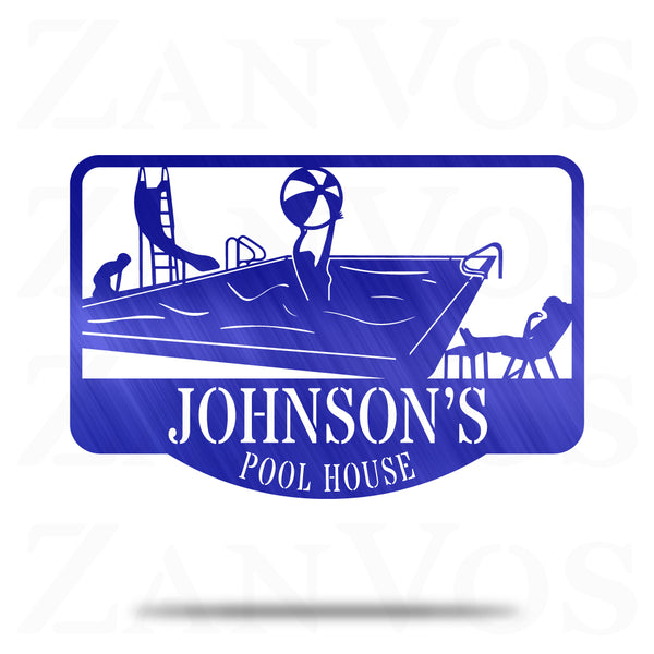 Pool Monogram - ZanVos