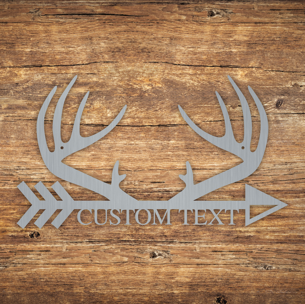 Antler Arrow Monogram - ZanVos
