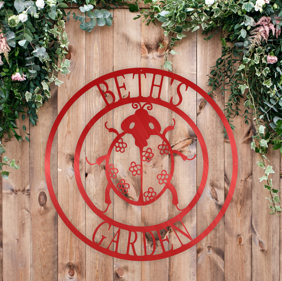 Ladybug Monogram - ZanVos