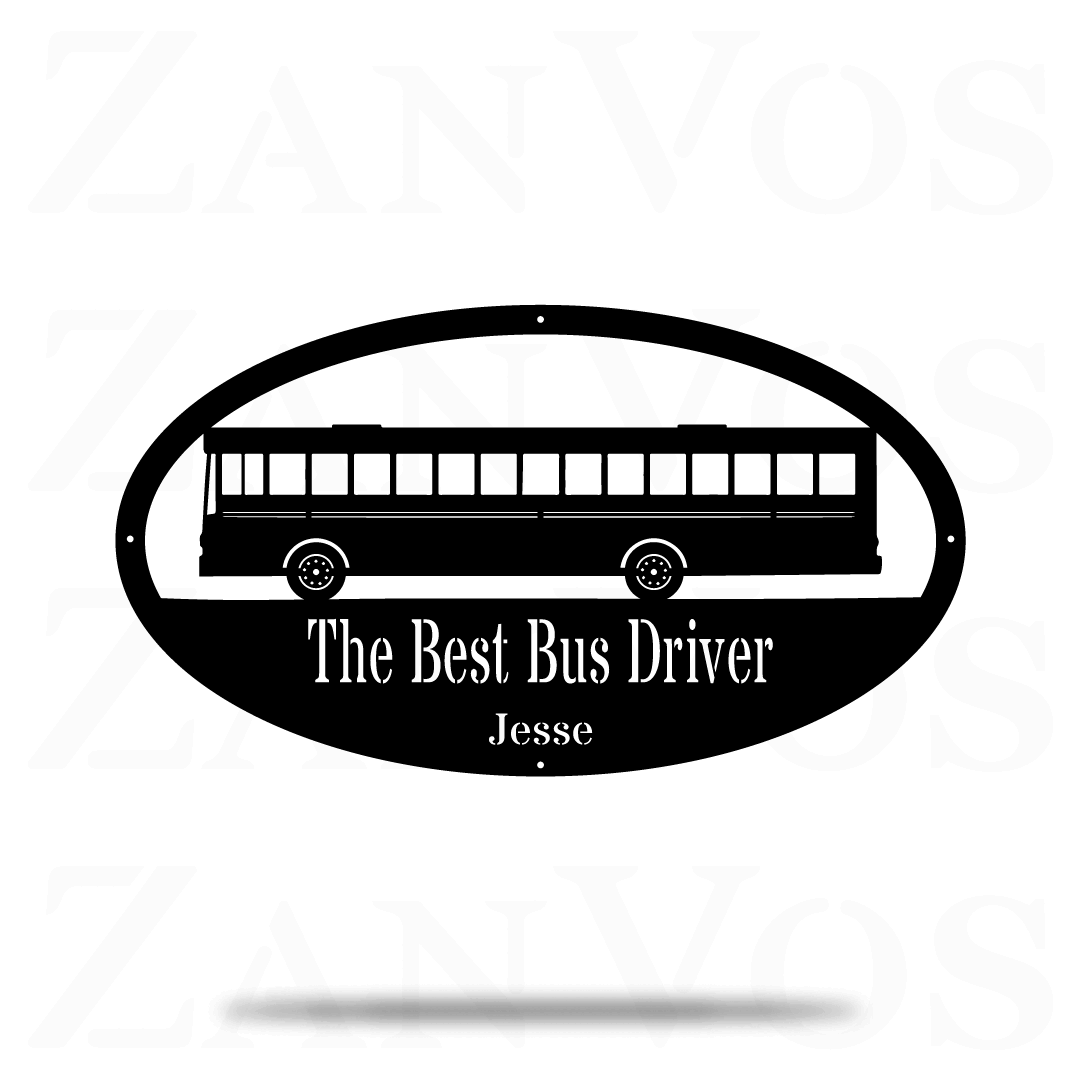 School Bus Monogram - ZanVos