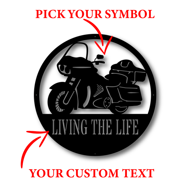 Motorcycle Monogram - ZanVos