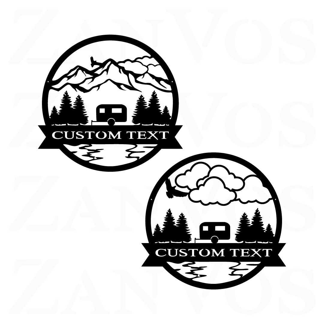 Camper Outdoor Monogram - ZanVos