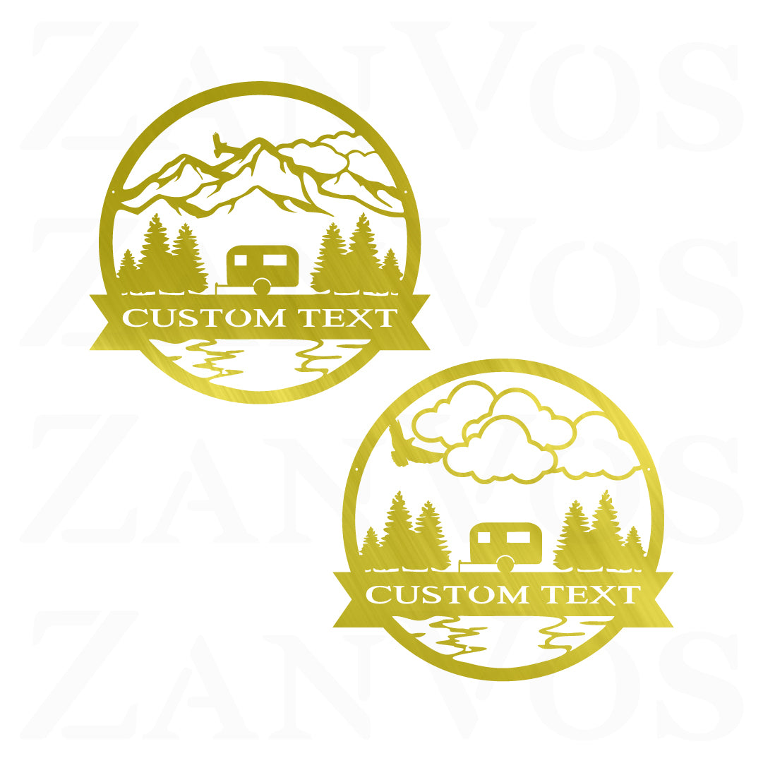 Camper Outdoor Monogram - ZanVos