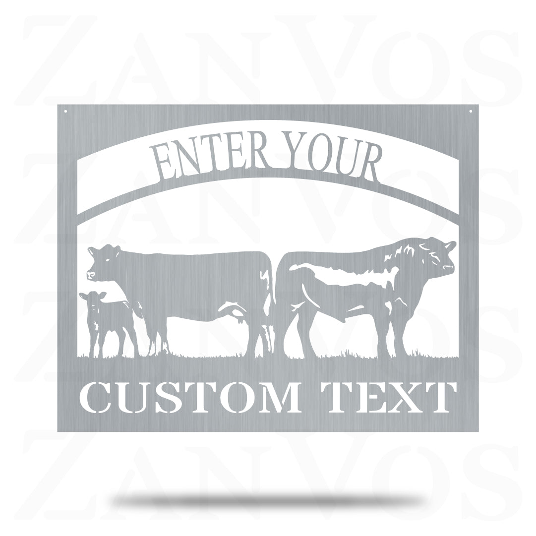 Cattle Monogram - ZanVos
