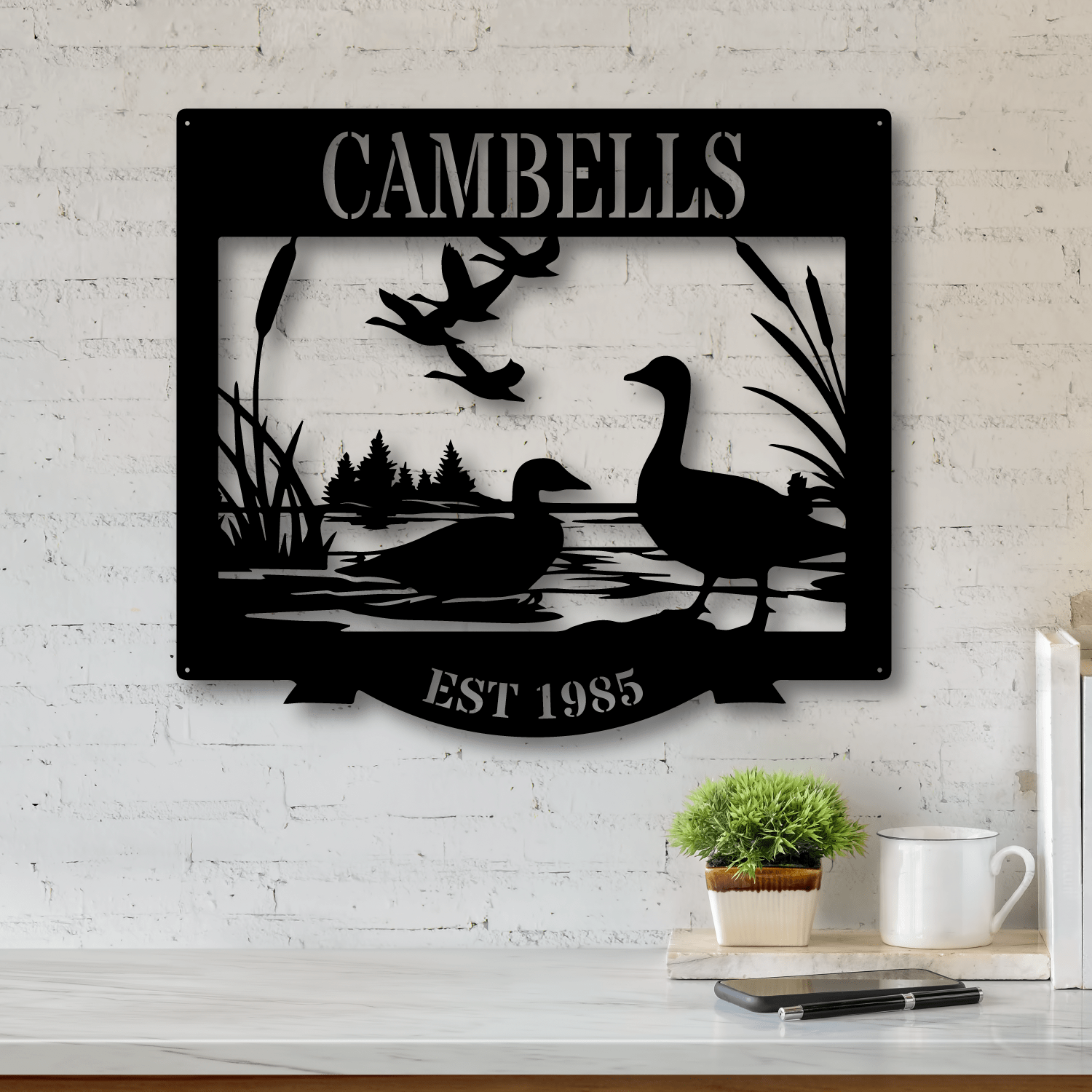 Duck Pond Monogram - ZanVos