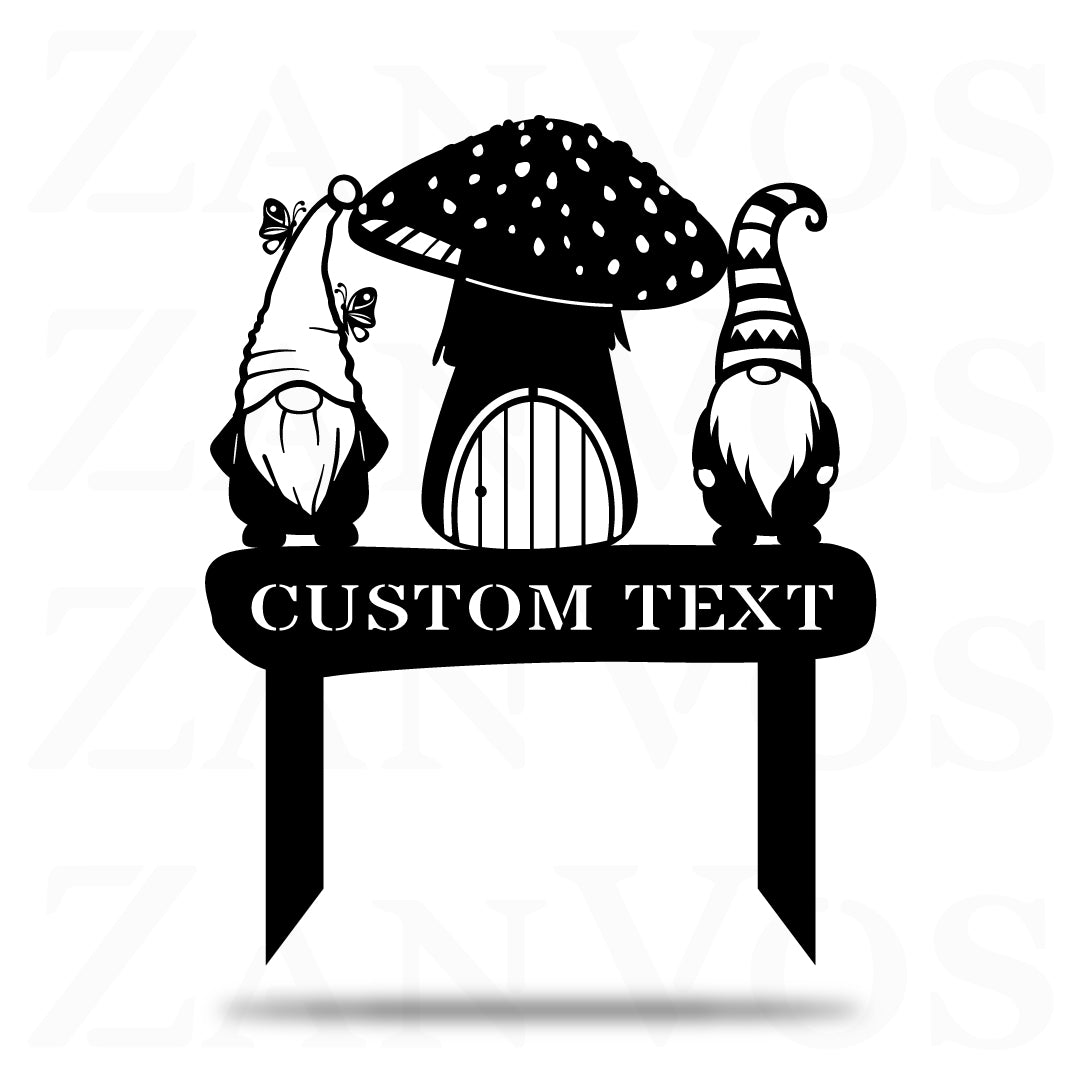 Gnome Monogram - ZanVos