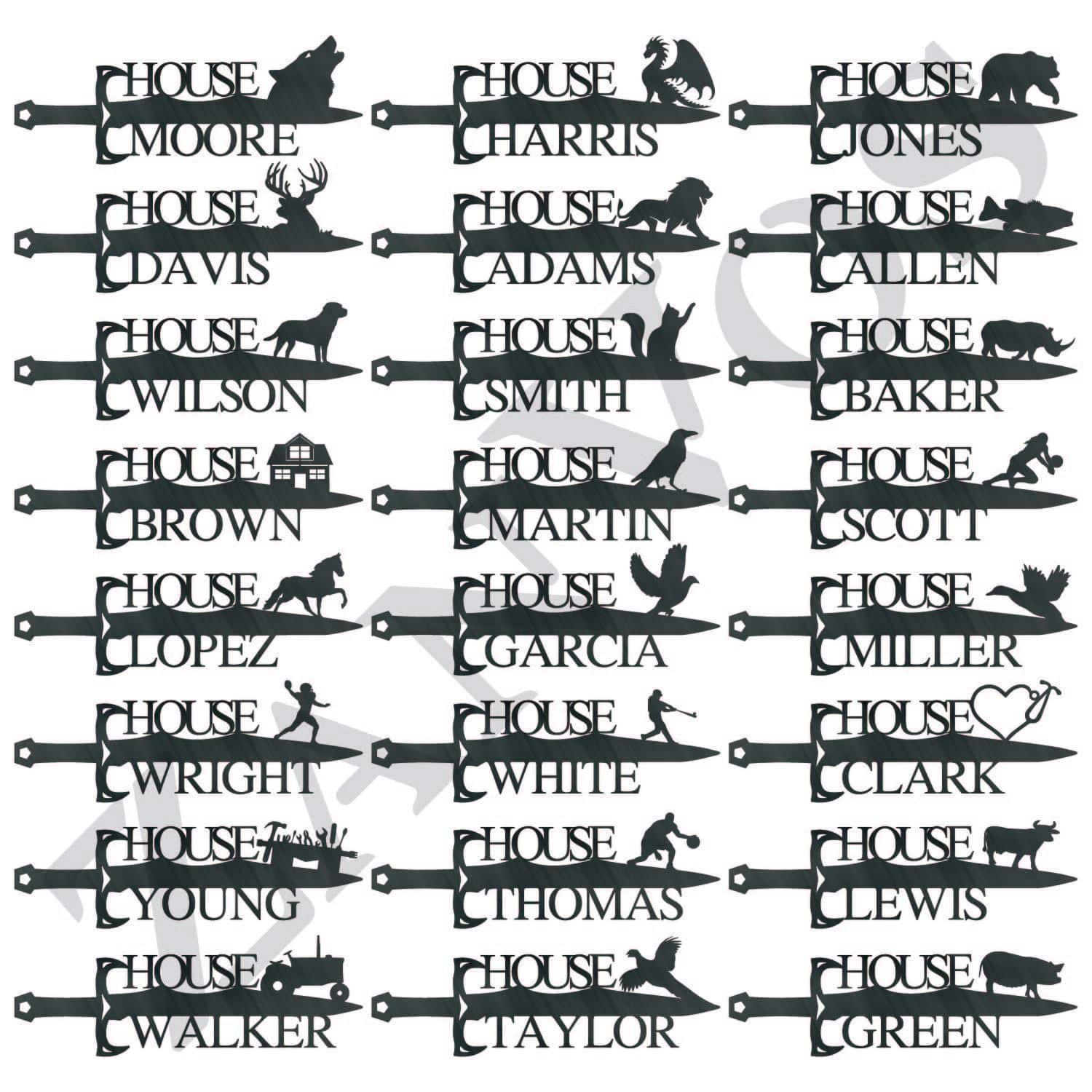 Sword Monogram - ZanVos