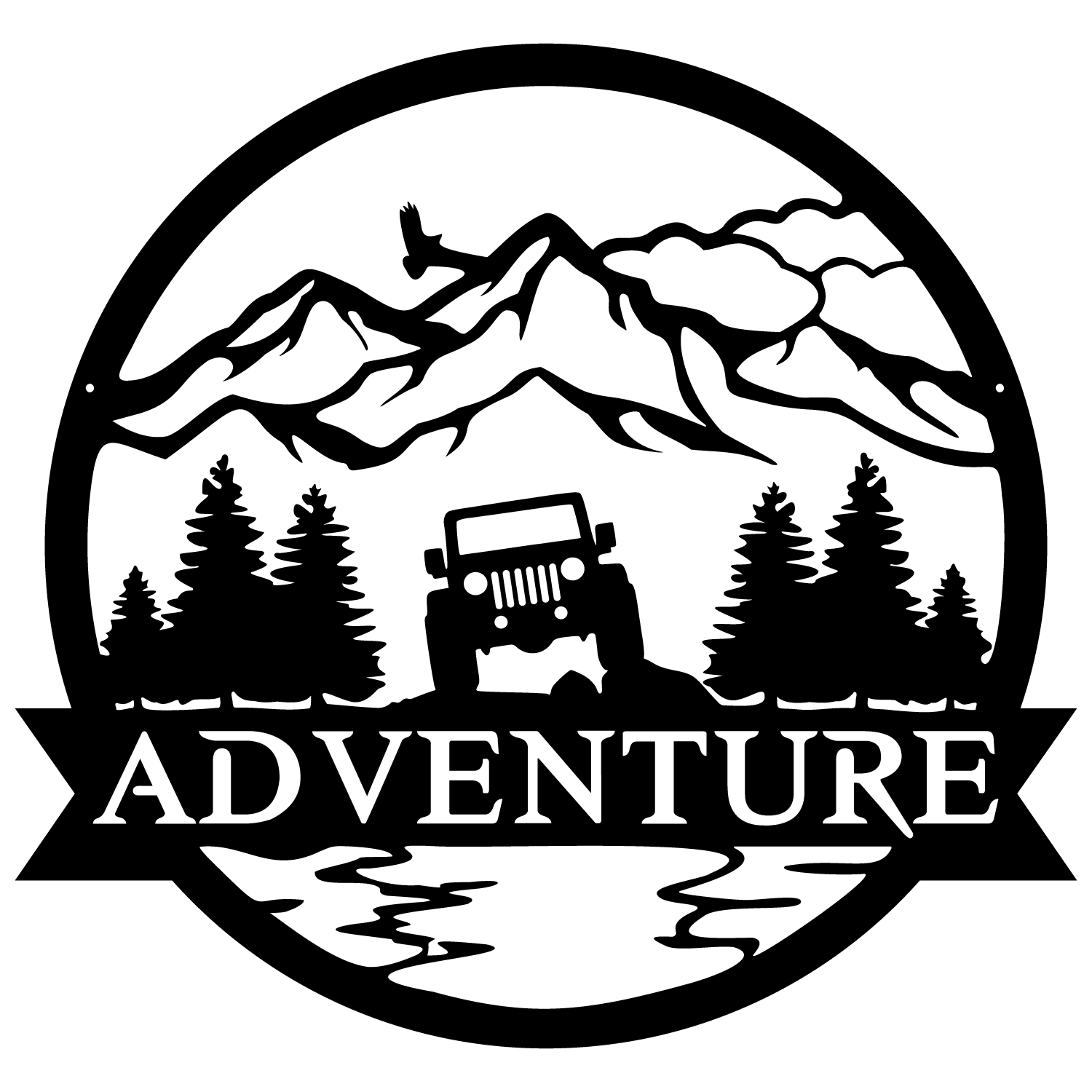 Jeep Outdoor Monogram - ZanVos