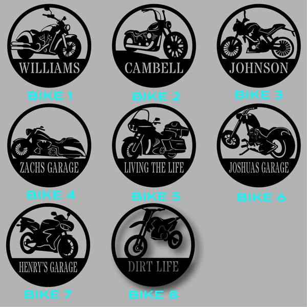 Motorcycle Monogram - ZanVos