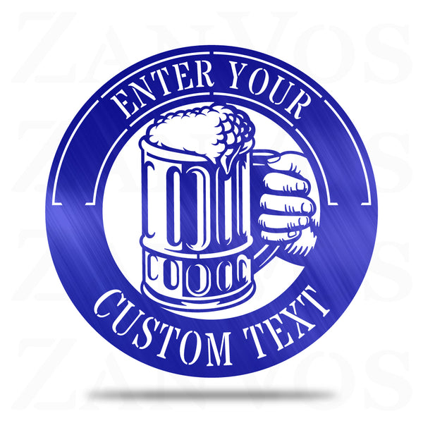Mug of Beer Monogram - ZanVos
