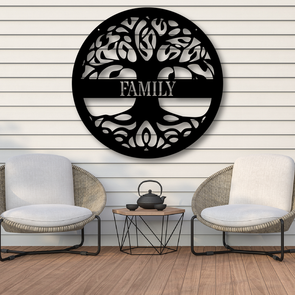 Tree of Life Custom Monogram - ZanVos