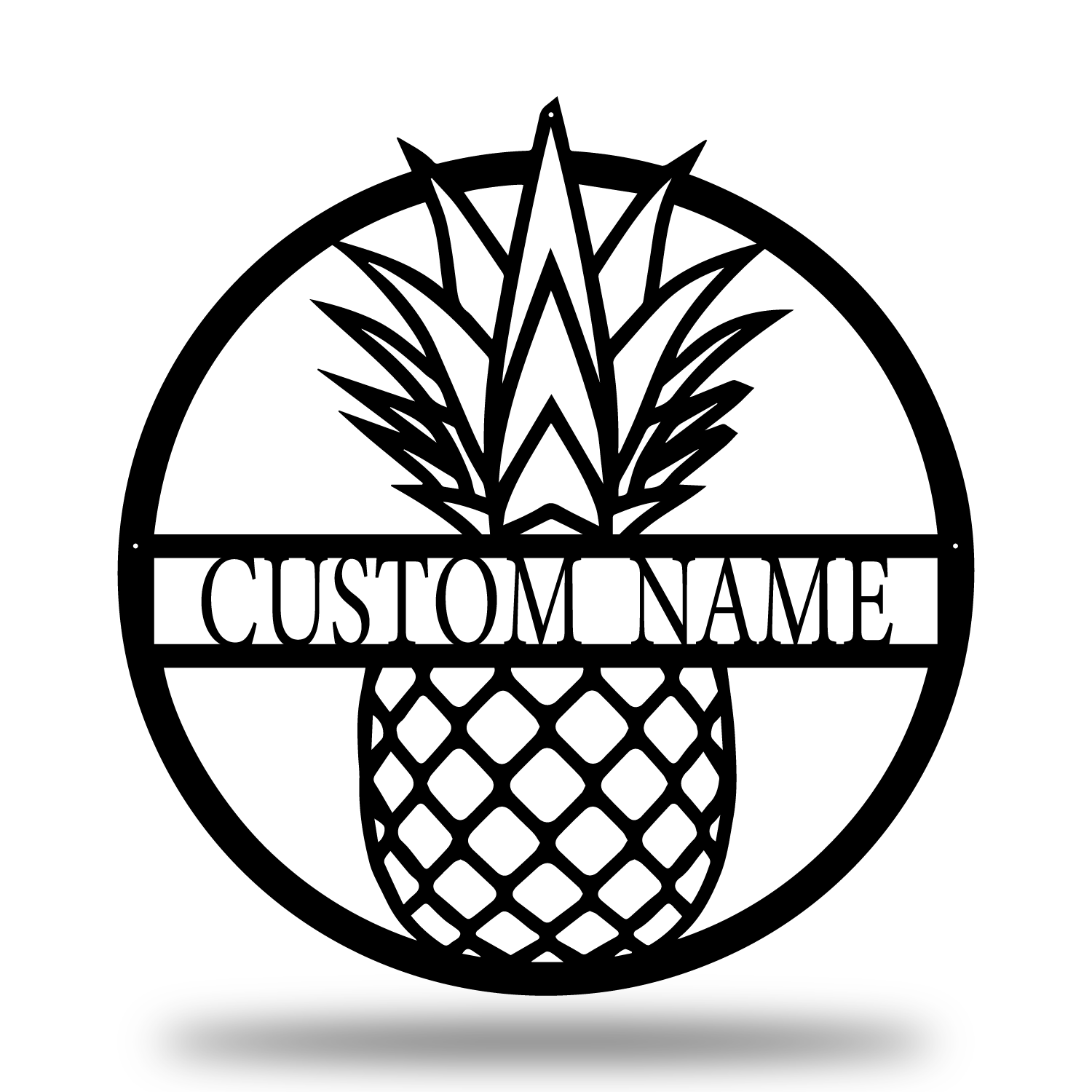 Pineapple Monogram - ZanVos