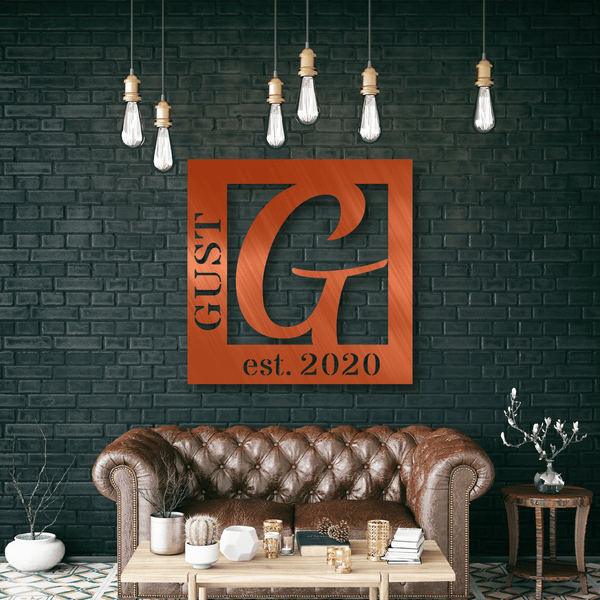 Square Monogram - ZanVos