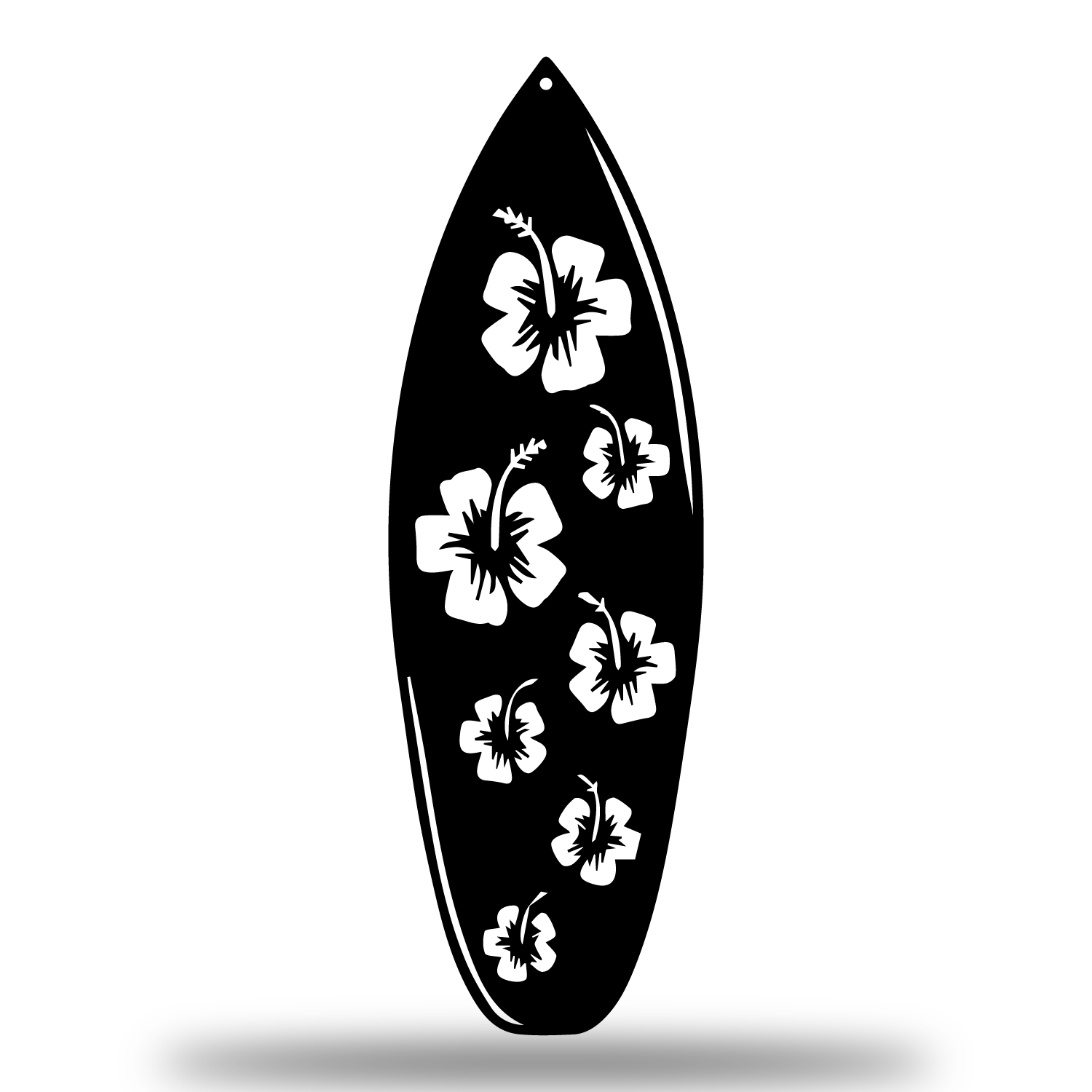Hawaiian Surfboard Clip Art