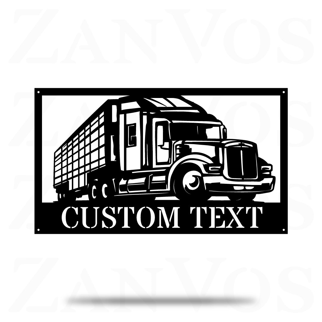 Semi Truck Monogram V6 - ZanVos