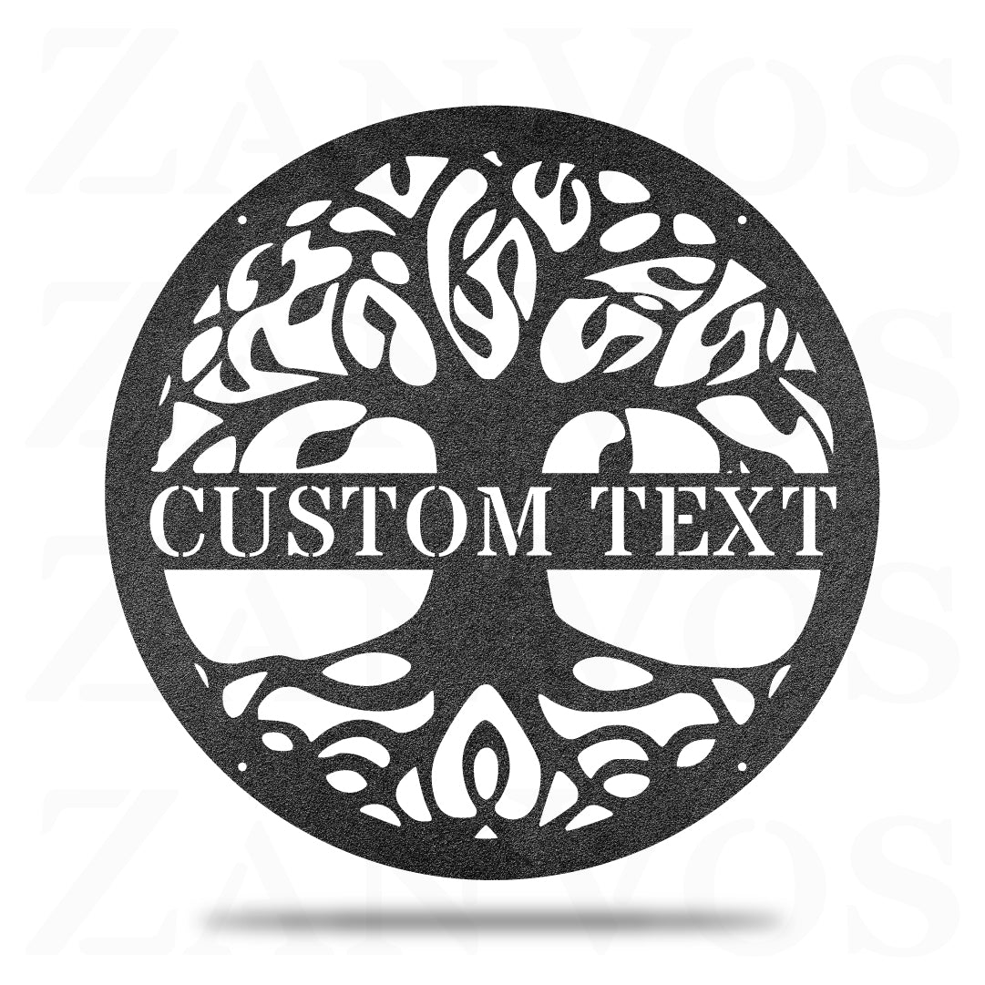 Tree of Life Custom Monogram - ZanVos