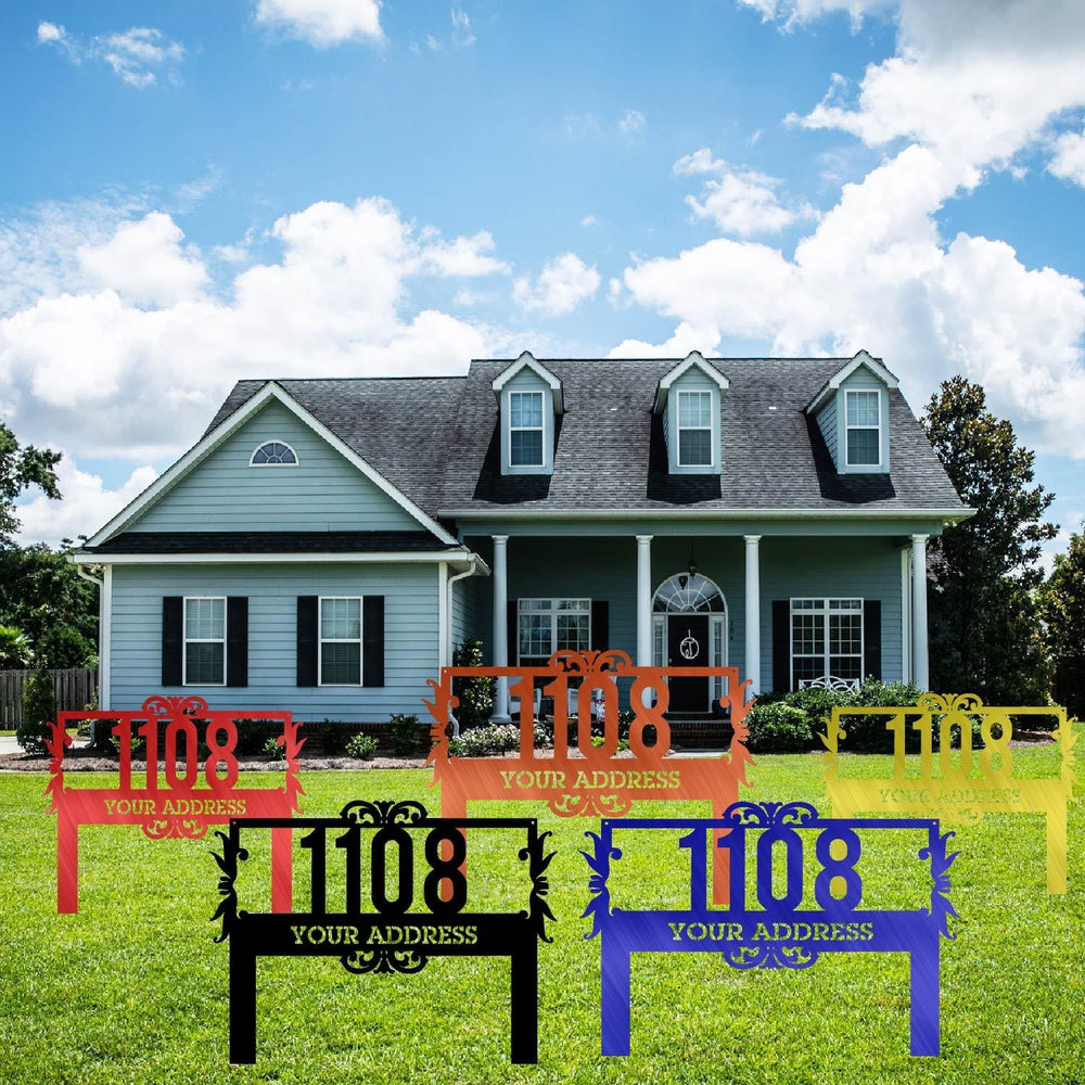 Address Signs - ZanVos