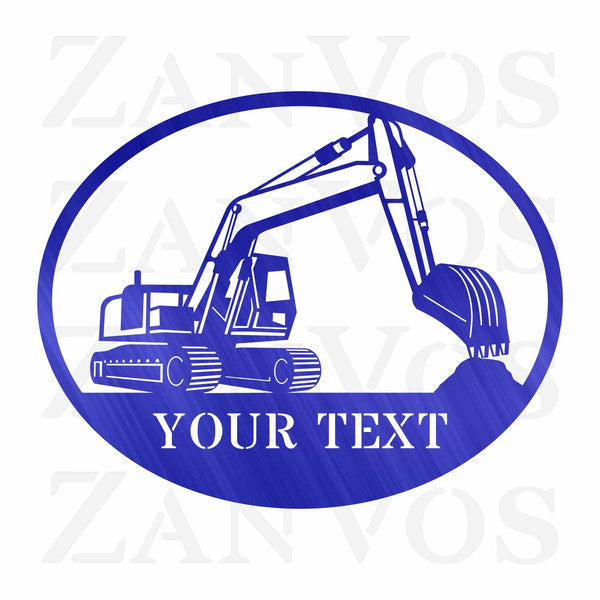 Excavator Monogram - ZanVos
