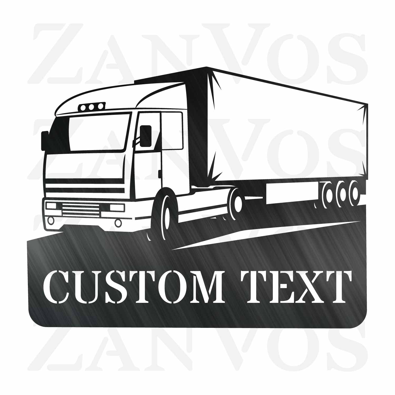 Cabover Semi Monogram - ZanVos