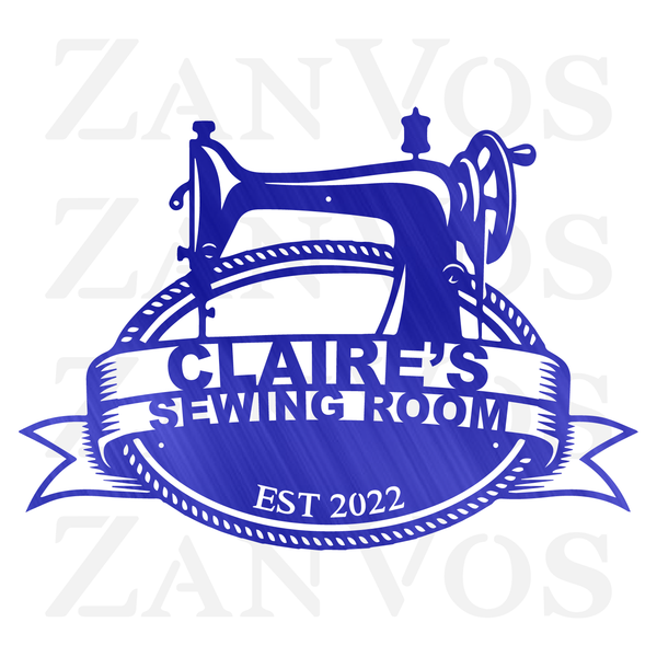 Sewing Monogram V2 - ZanVos