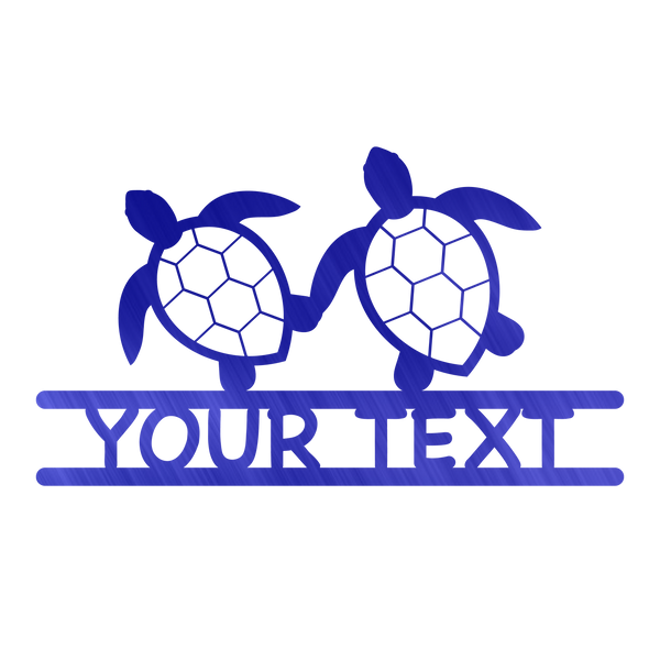 Two Turtles Monogram - ZanVos