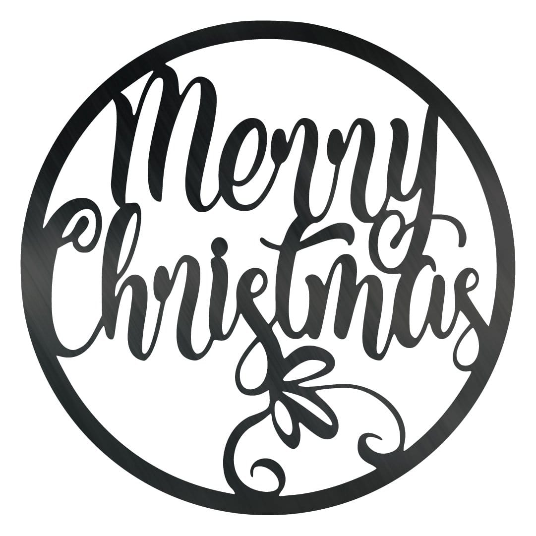 Cursive Merry Christmas - ZanVos
