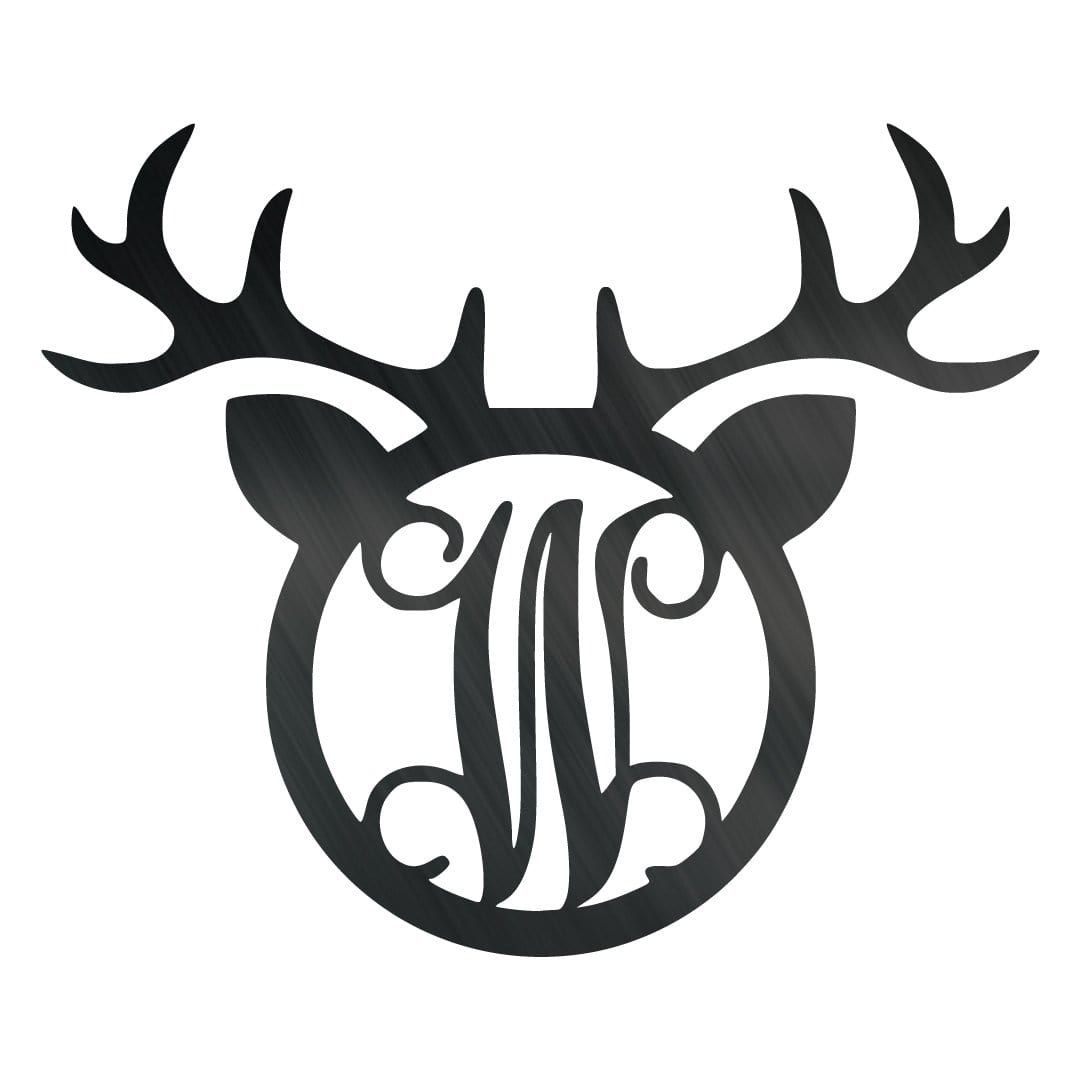 Deer Outdoor Monogram - ZanVos