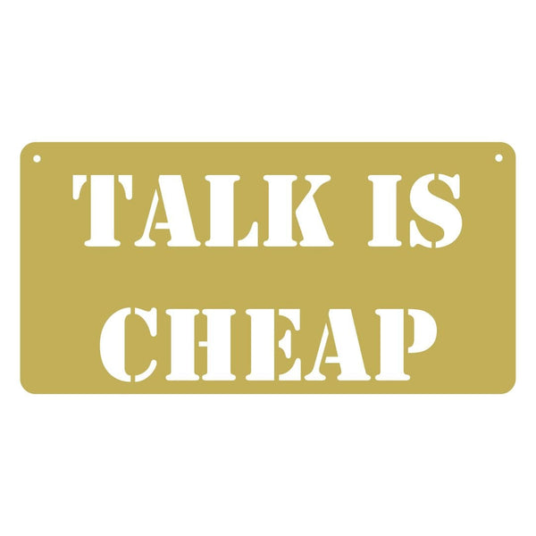 Talk Is Cheap - ZanVos