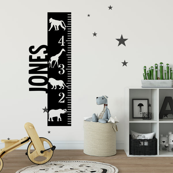 Zoo Animals Growth Chart - ZanVos